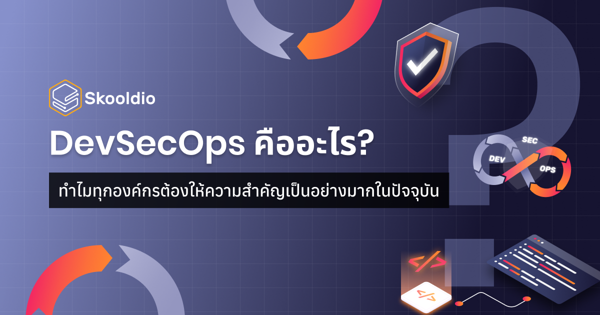 DevSecOps คืออะไร? ทำไมทุกองค์กรต้องให้ความสำคัญเป็นอย่างมากในปัจจุบัน