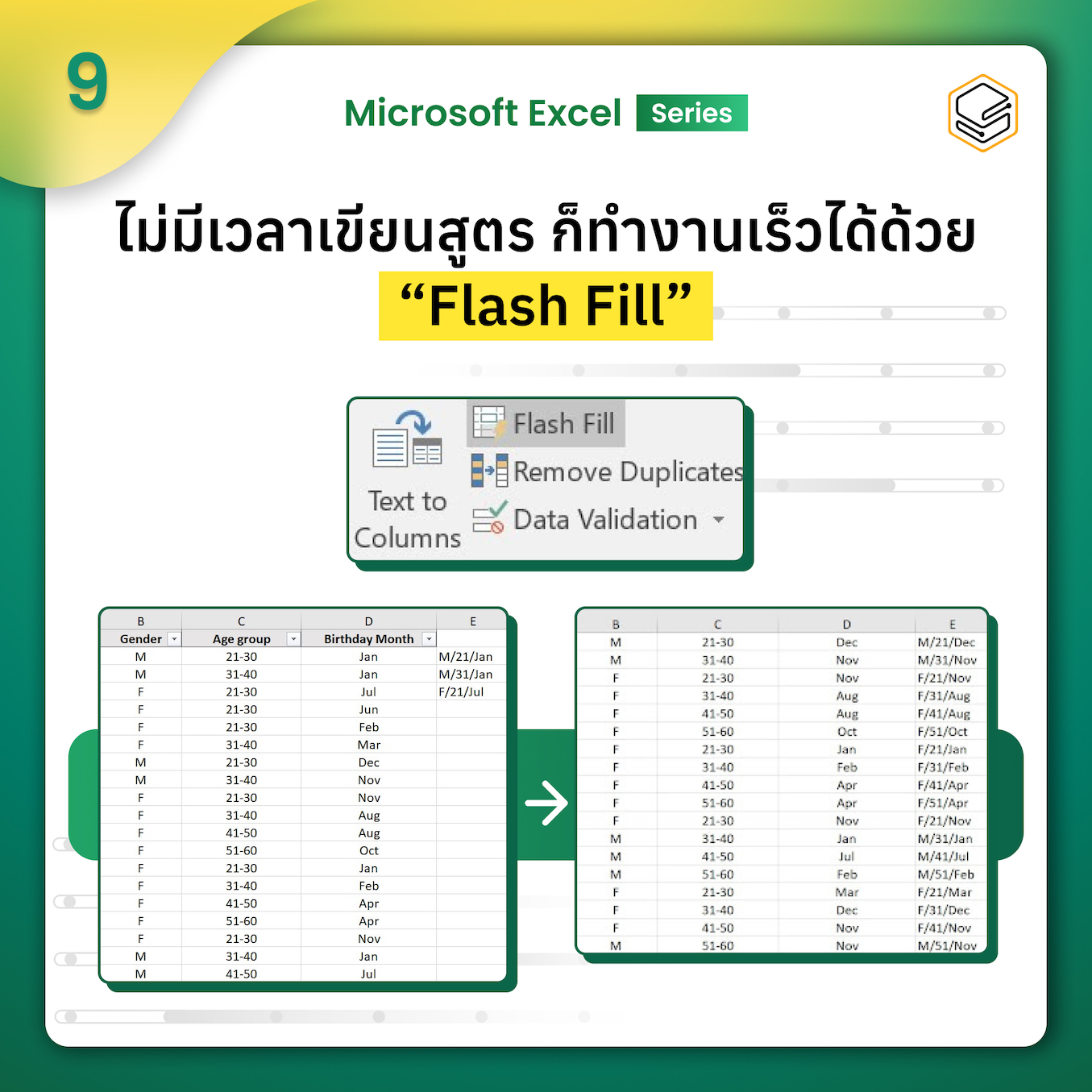 9 เทคนิควิเคราะห์ Data แบบคนทำงานค่าตัวแพง ด้วย Excel | Skooldio Blog