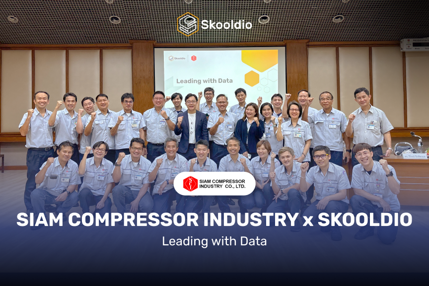 สยามคอมเพรสเซอร์อุตสาหกรรม พัฒนาผู้บริหารให้ก้าวสู่การเป็น Data-driven Organization | Skooldio Blog
