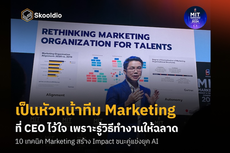 10 เทคนิค Marketing สร้าง Impact ชนะคู่แข่งยุค AI | Skooldio Blog