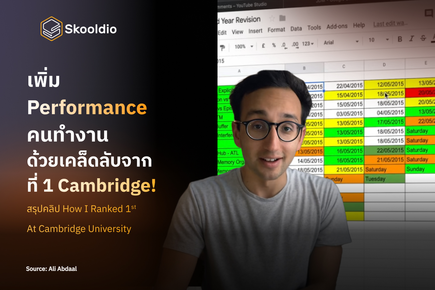 เพิ่ม Performance คนทำงาน ด้วยเคล็ดลับจาก ที่ 1 Cambridge! | Skooldio Blog