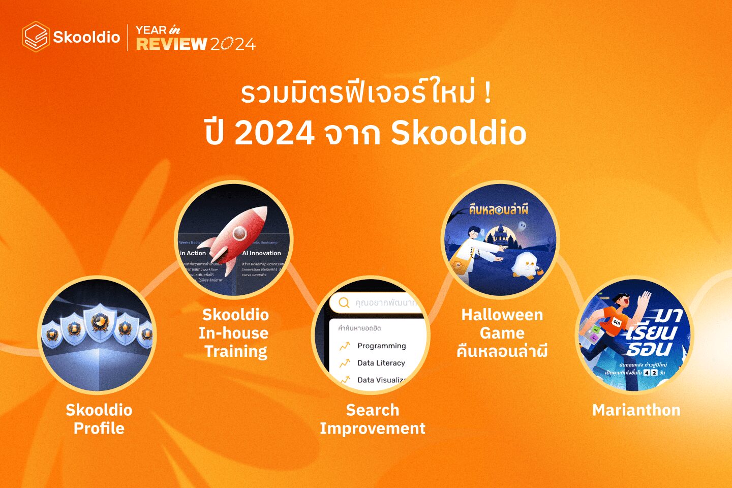 Skooldio Year in Review 2024 สรุปทุกเรื่องราวสำคัญของพวกเราในปีนี้ | Skooldio Blog