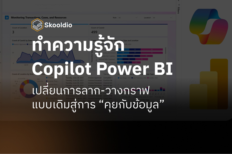 ทำความรู้จัก Copilot Power BI: เปลี่ยนจากการลาก-วางกราฟแบบเดิมสู่การ ...