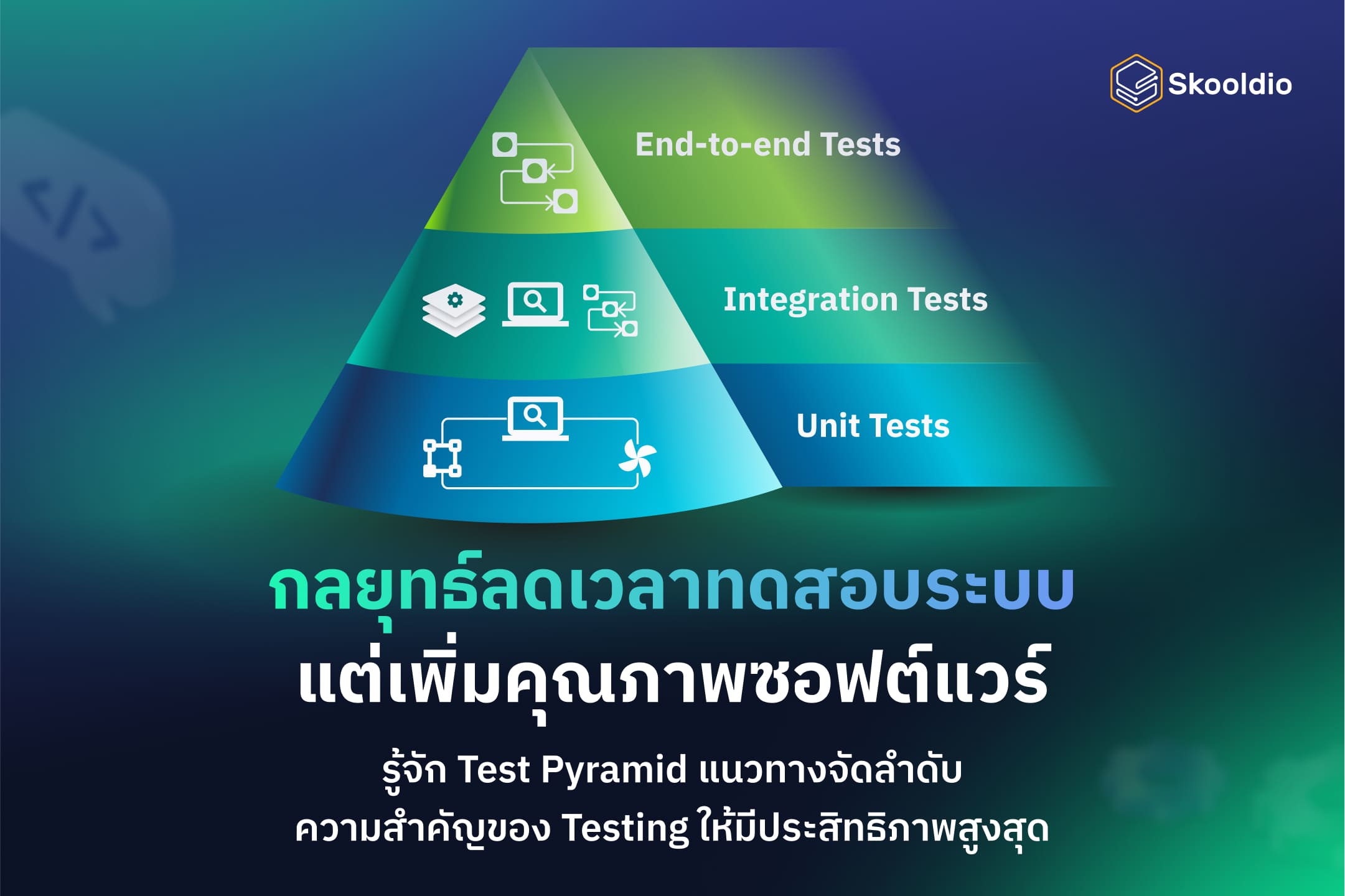 Test Pyramid คืออะไร? สำคัญกับ Software Testing อย่างไร | Skooldio Blog